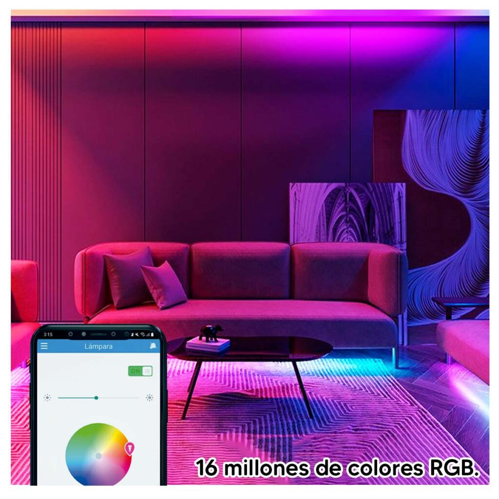 Panel Smart Diamantado - Bluetooth con parlante 72W - Evolite